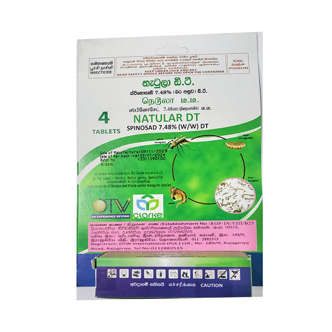 Natular DT tablets – GeoGuard